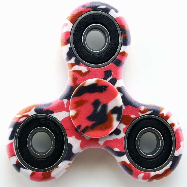 Fidget Spinner Pink Camo - Perfect Fidget Toy to Relieve Stress and Anxiety