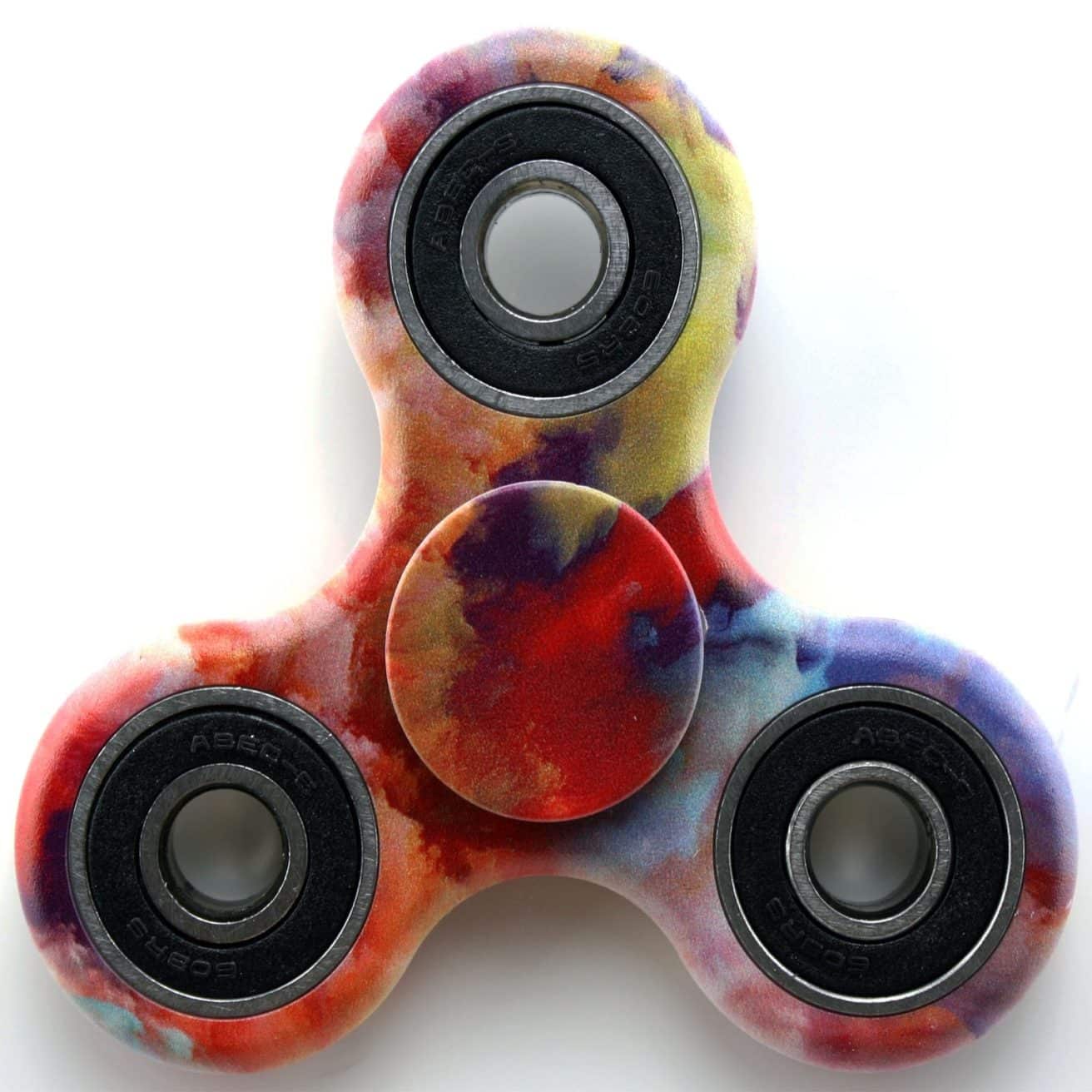 Big Time Premium Metal Fidget Spinner Toy - Made in the USA - Blue